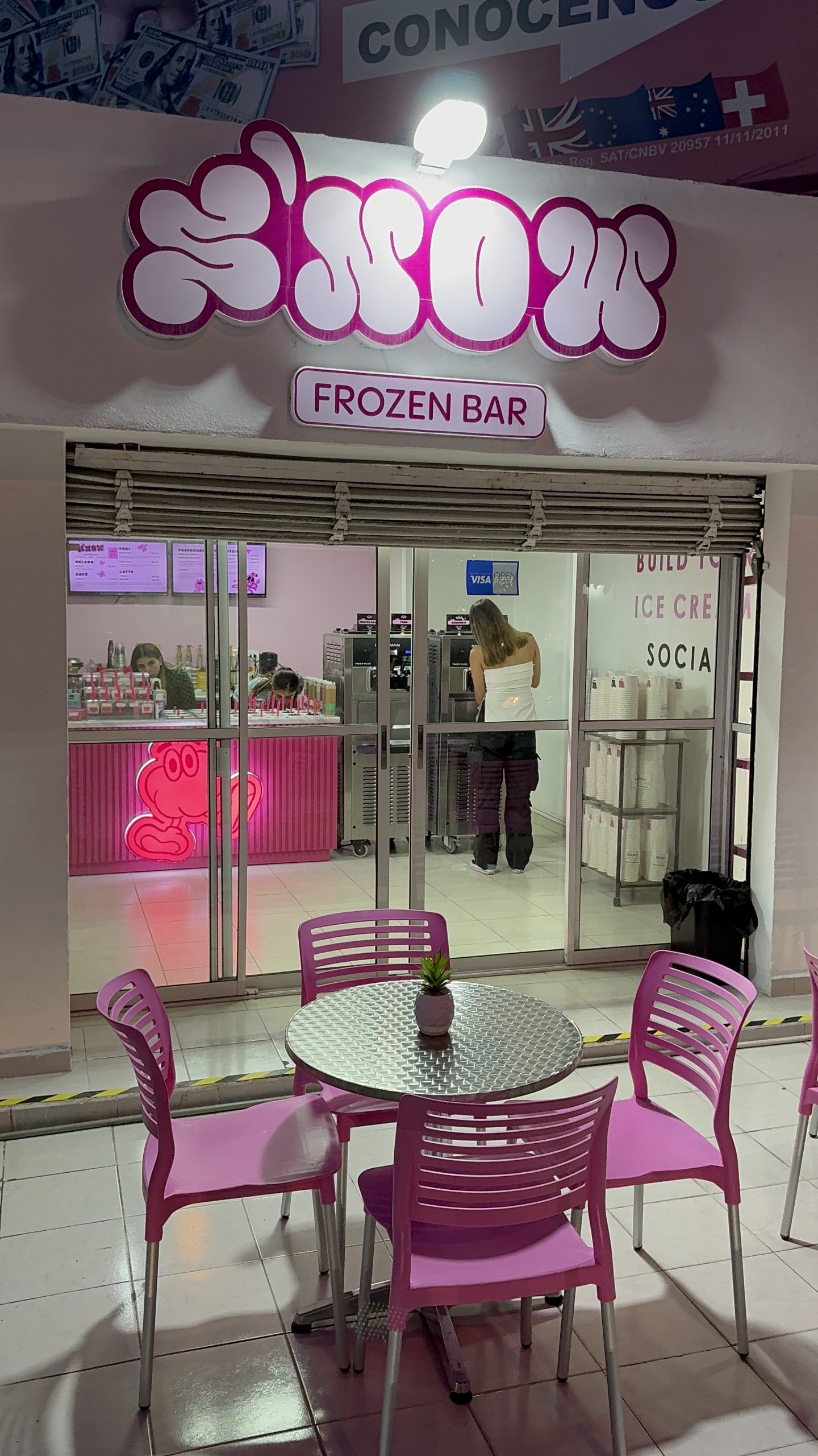 Snow frozen bar | Si Se Antoja